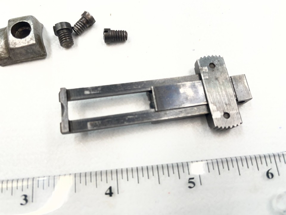 Original antique Remington No 5 rolling block rear sight rifle assembly ...