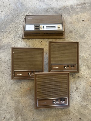 Vintage Antique Household Nutone intercom system AM/FM Radio | eBay