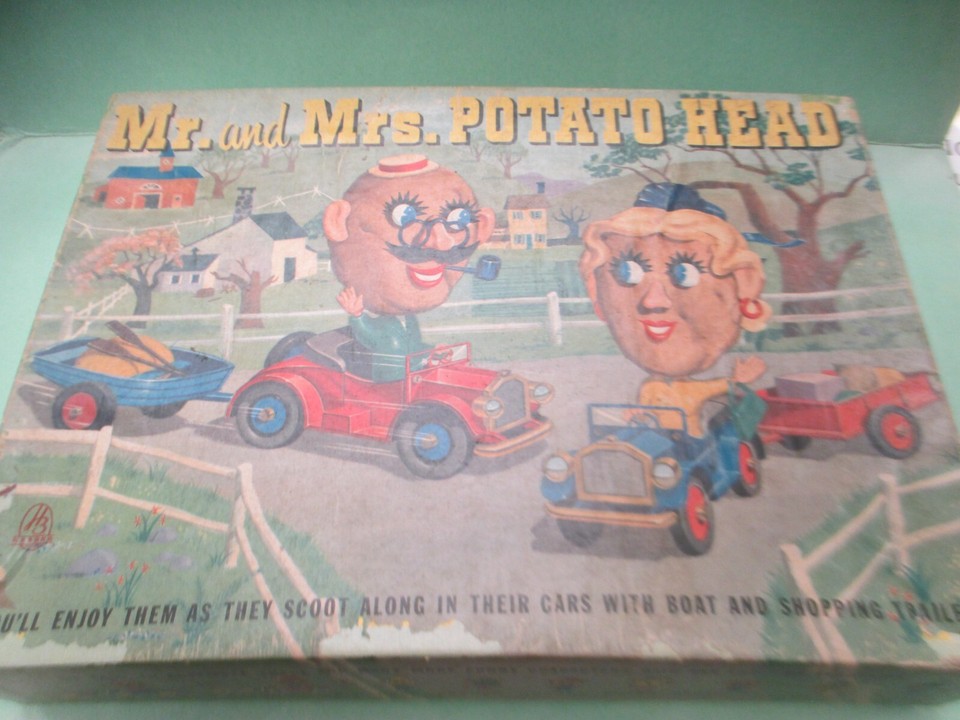 Vintage Mr. & Mrs. Potato Head Cars and Trailers Set - New | eBay