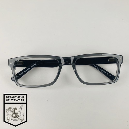 Specsavers Eyeglasses Grey Rectangle Glasses Frame Mod Abraham 25390193 ...