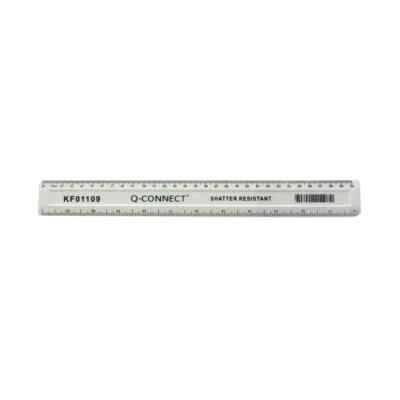 30cm 12 inch White Ruler Shatterproof Ruler Pk 10 Rulers | eBay.de