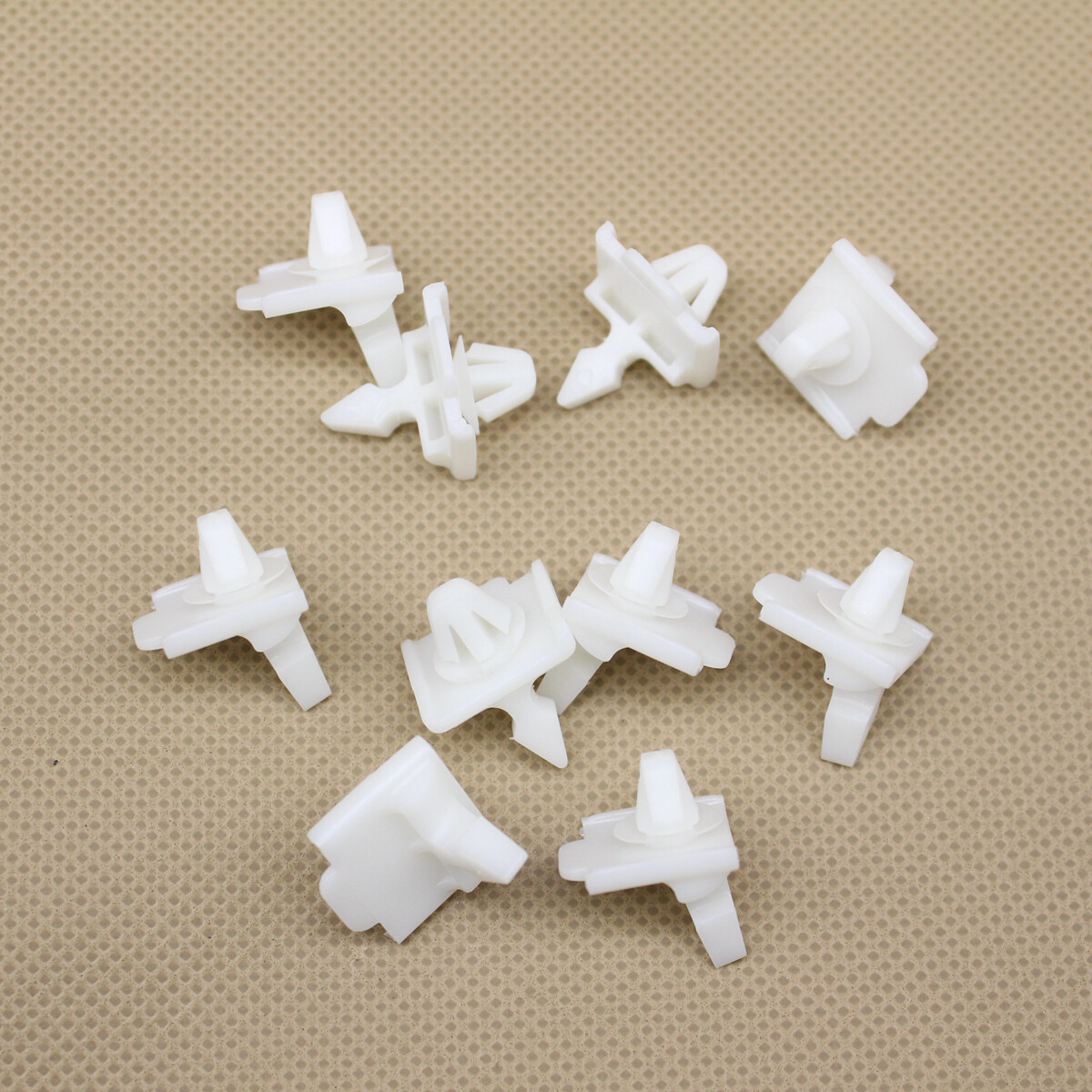 10 x Mercedes W124 W201 Side Door Moulding Clips Lower Panel Fender ...