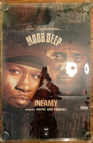 Promo The Infamous Mobb Deep Infamy Record Store Ad Poster Havoc ...