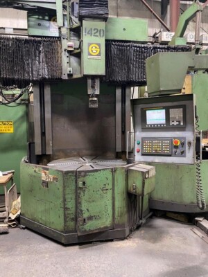 Giddings & Lewis VTL FANUC CNC Retrofit 63" Swing | eBay