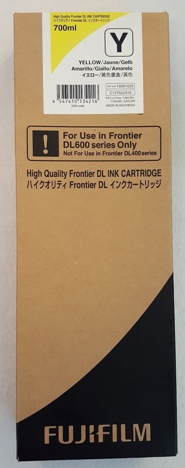 Fujifilm DL600 Ink Cartridge 700ml BLACK, MAGENTA, CYAN, LB (2018-Exp ...