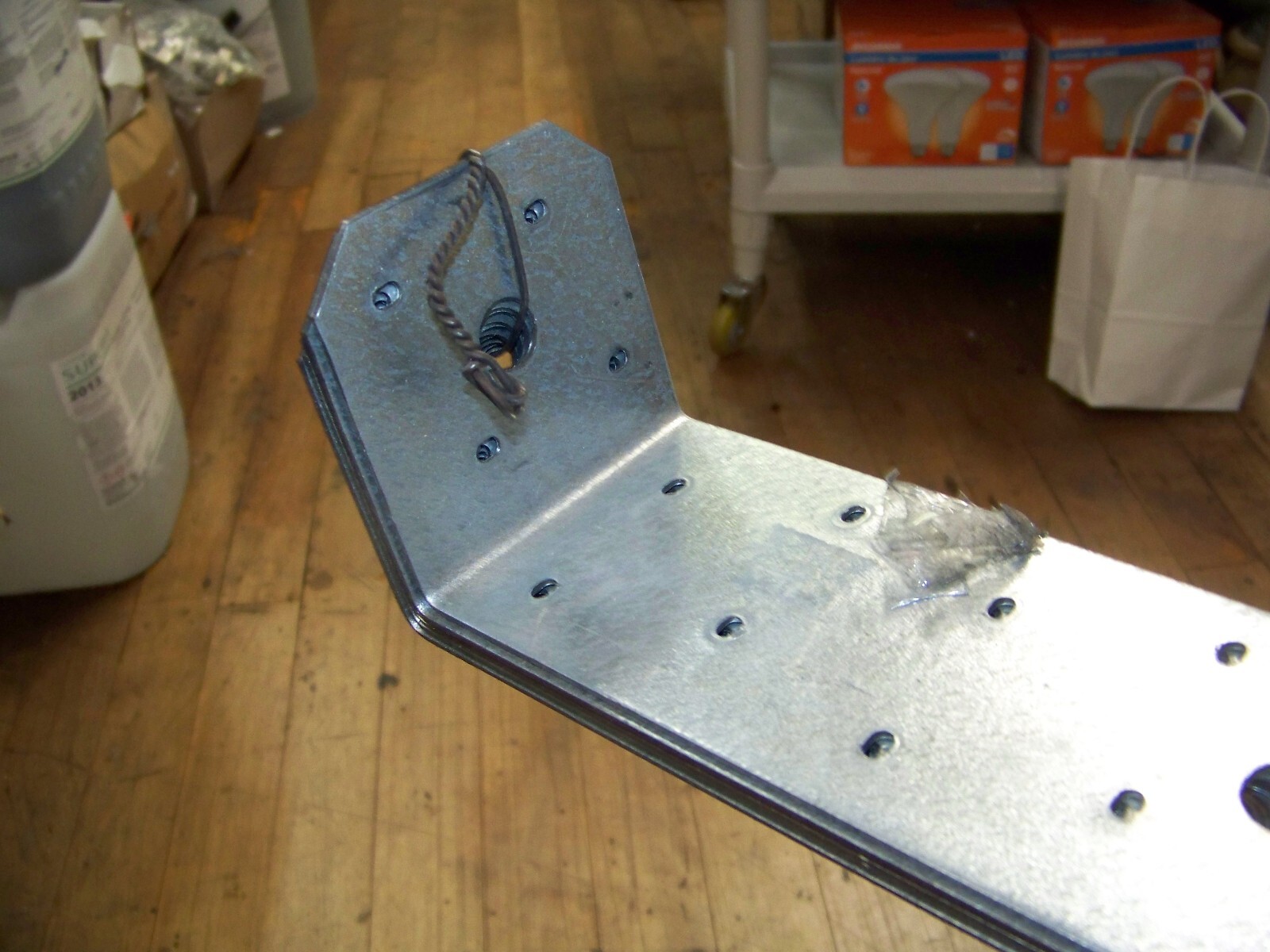 Lot of 10 Simpson Strong-Tie Pre-Bent Strap 14 Ga. Z-Max Galvanized ...