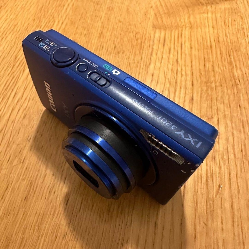 Canon IXY 420F PowerShot ELPH 320 HS IXUS 240 HS 16.1MP 5x Blue F/S ...