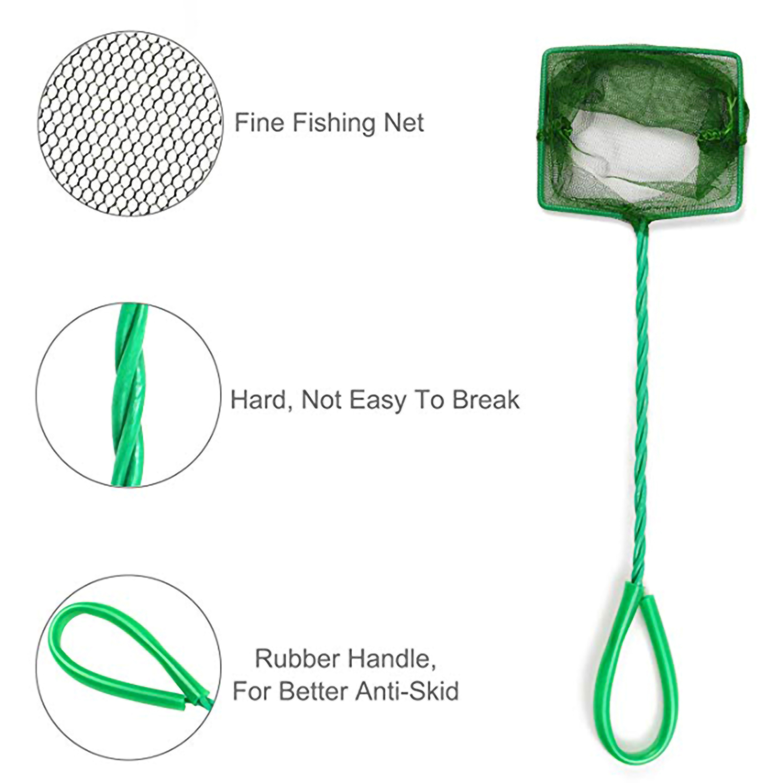 Fishnet Multiple Sizes Wide Catching Range Fish Catch Net Fish Catch ...