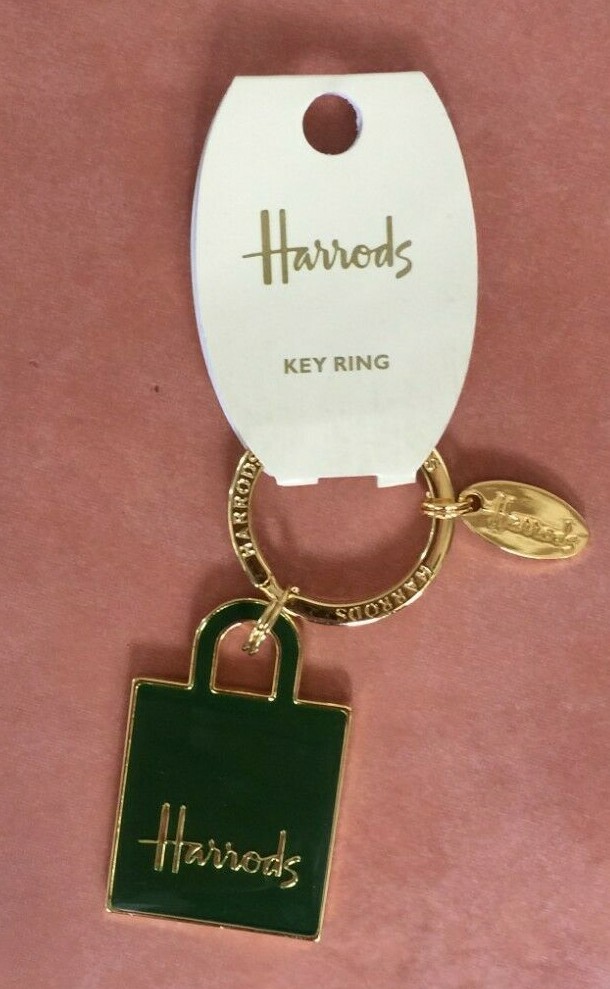 Harrods Key Rings-Tote-Crown-Coach-union jack-Westie- BNWT | eBay