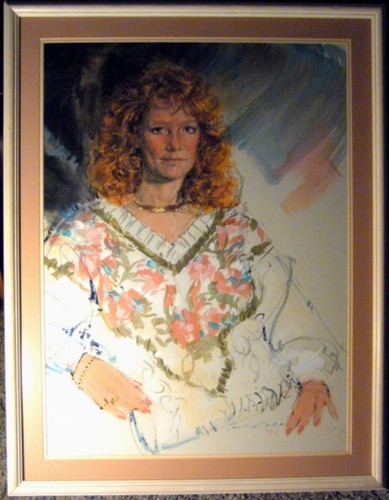 Paul Melia Framed Image 21" X 29" original painting | eBay