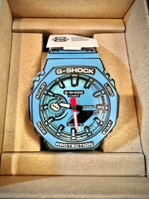 Casio G-SHOCK MANGA THEME GA-2100MNG-2AJR Men's Watch Octagon Blue | eBay