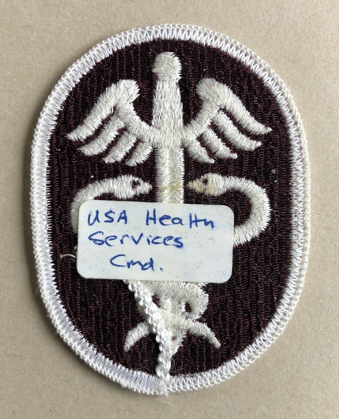 US Army, HEALTH SERVICES COMMAND, Uniform Shoulder Patch | eBay