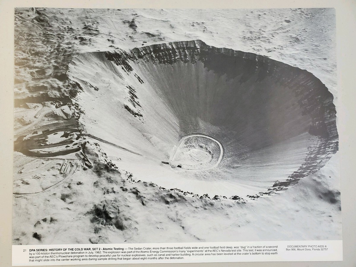 Sedan Nuclear Crater