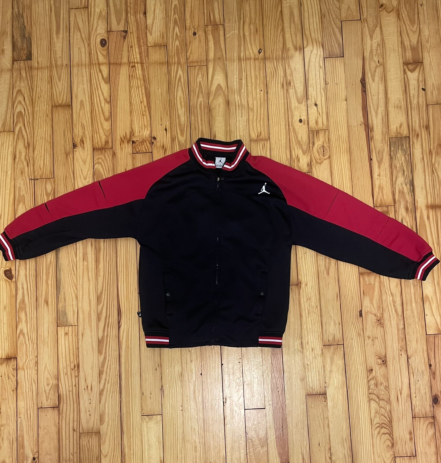 Jordan Jumpman Zip Up Jacket Jogger Warm up Jacket Bl… - Gem