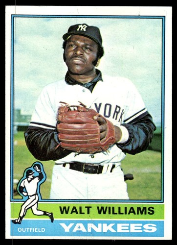 1976 Topps Walt Williams #123 New York Yankees Baseball Card | eBay