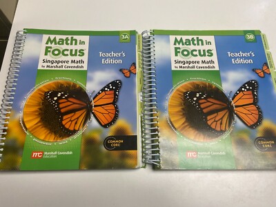 Math in Focus Grade 3A, 3B Teacher's Edition | eBay