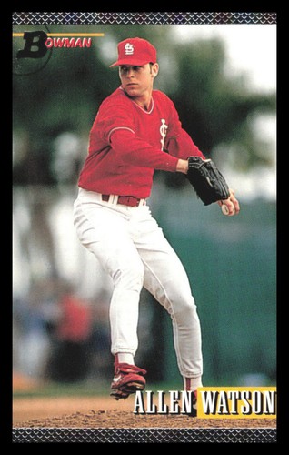 1993 Bowman Allen Watson #358 St. Louis Cardinals 4G | eBay