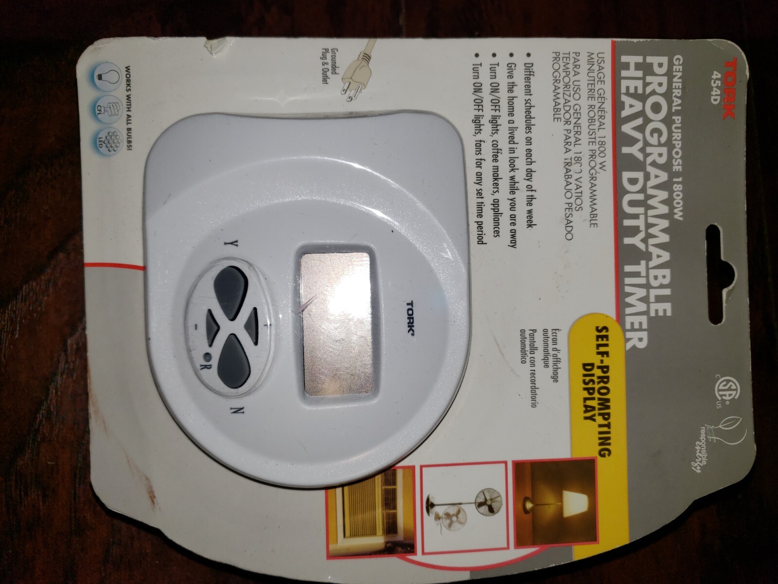 Tork 454d Easy-set Programmable Digital Heavy Duty Indoor Timer ...