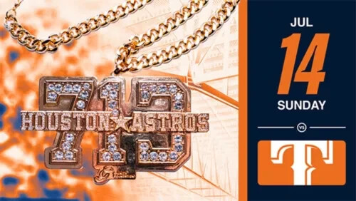 Houston Astros 713 Jewelry Chain Pre-Sale 07/14 | eBay