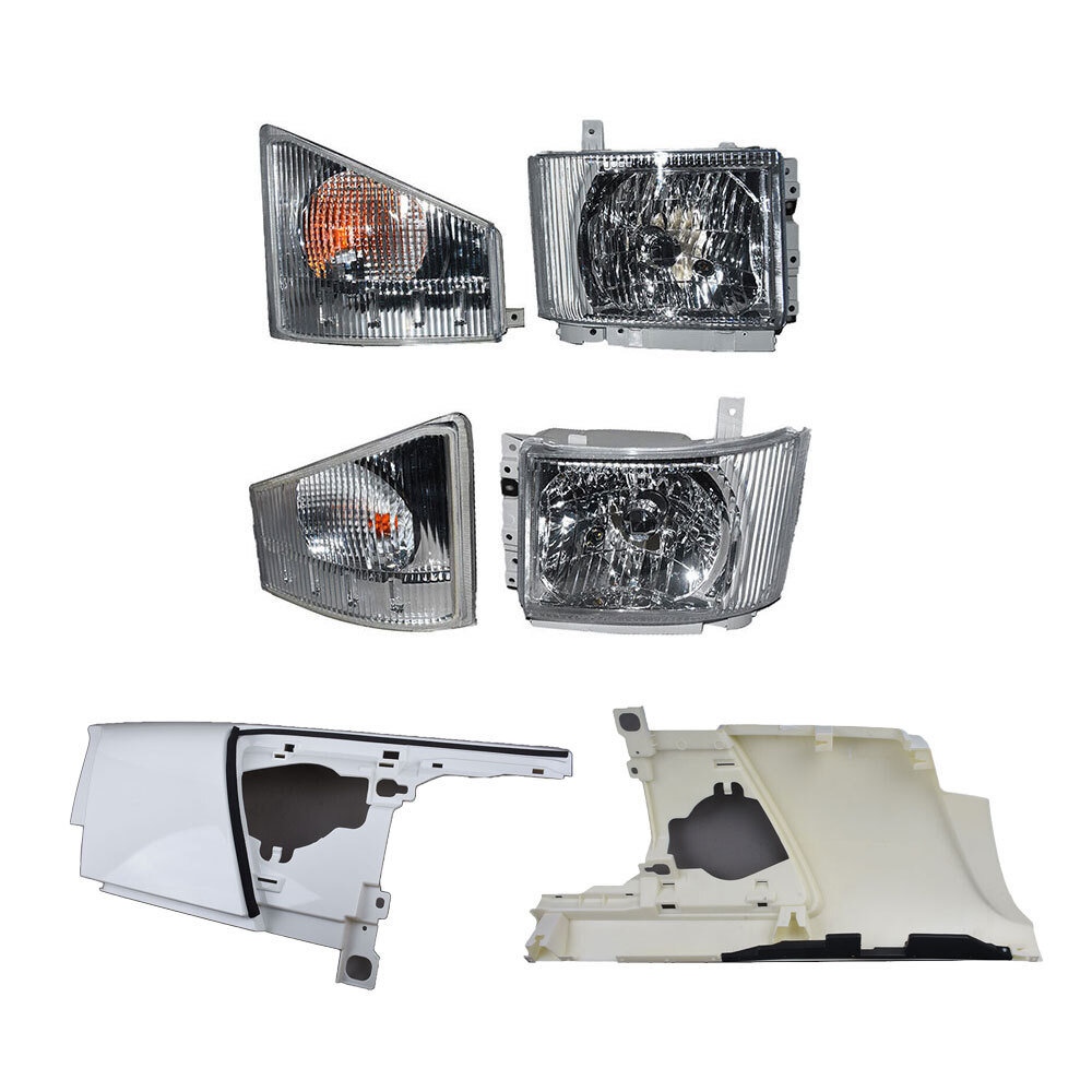 High Quality Headlight & Corner Lamp & Side Panel Fit ISUZU NPR NPRHD ...