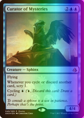 MTG Magic the Gathering Curator of Mysteries (49/40) Resale Promos LP ...