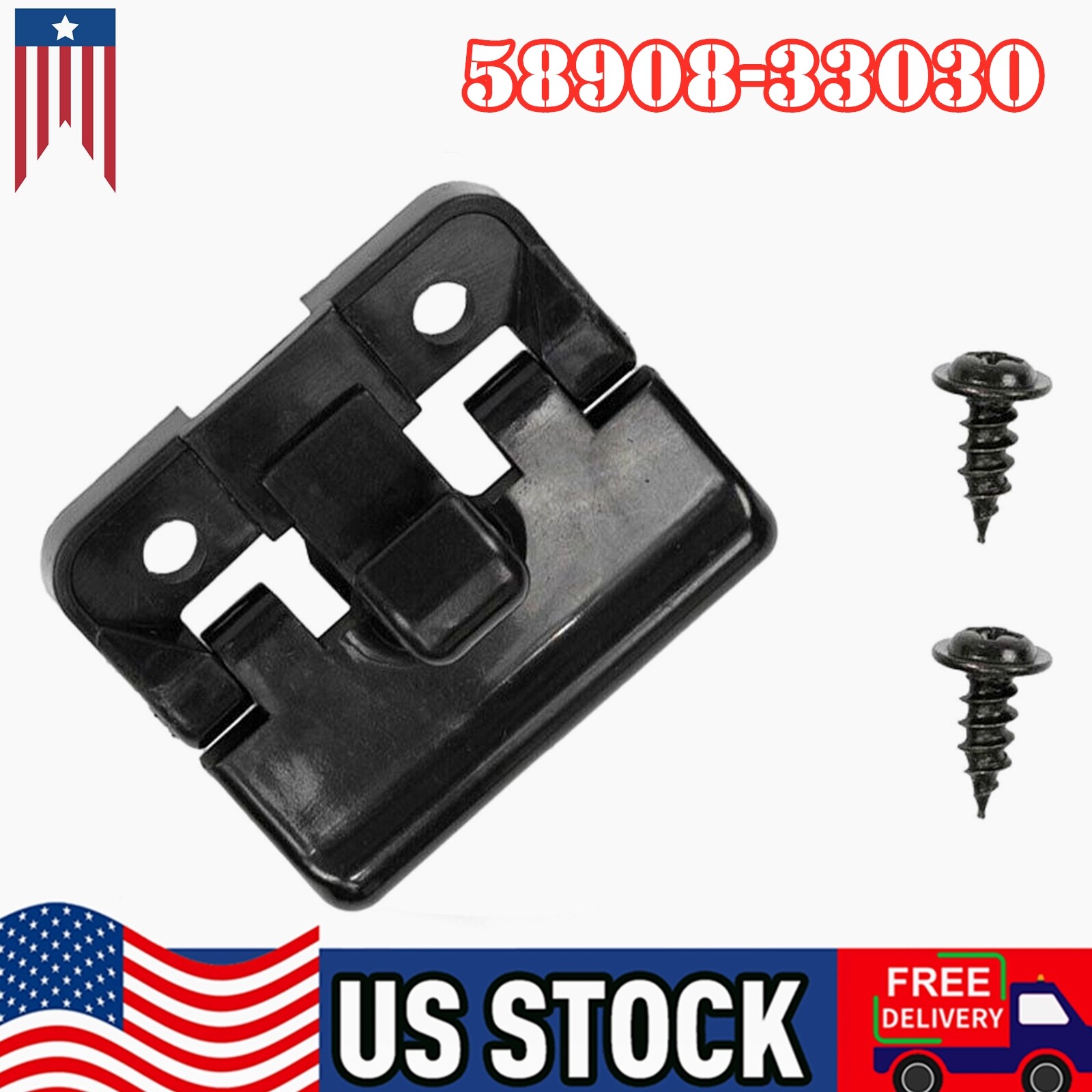 Car Center Console Arm Rest Lock Latch Lid 58908-33030 For Toyota Camry ...