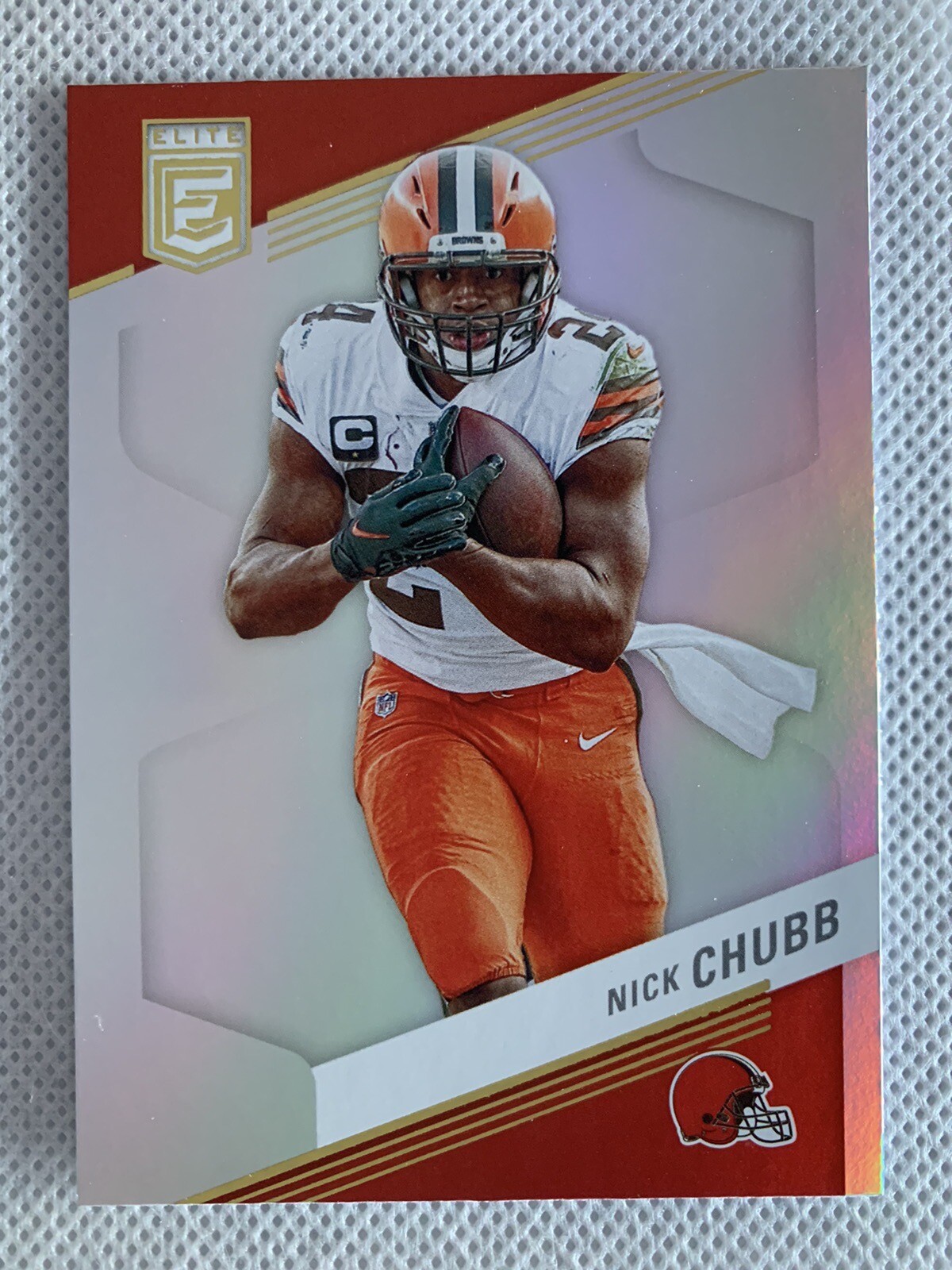 Panini Donruss Elite Football 2023 Nick Chubb NFL Trading Card No. 82 ...