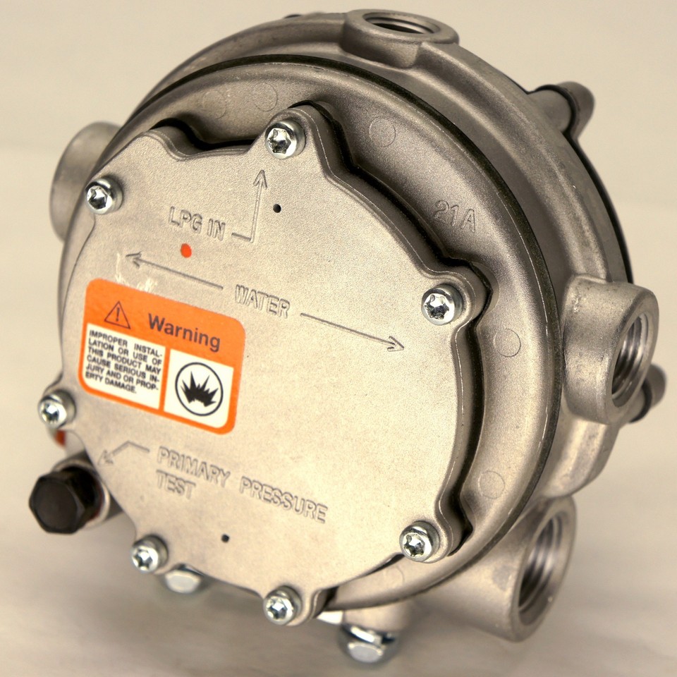 IMPCO MODEL K WITH PRIMER PROPANE CONVERTER REGULATOR HEAVY DUTY FLUORO ...