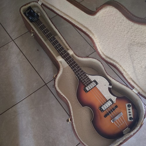 Hofner B-Bass Icon Series Beatle Violin with Hard Case Sunburst | eBay