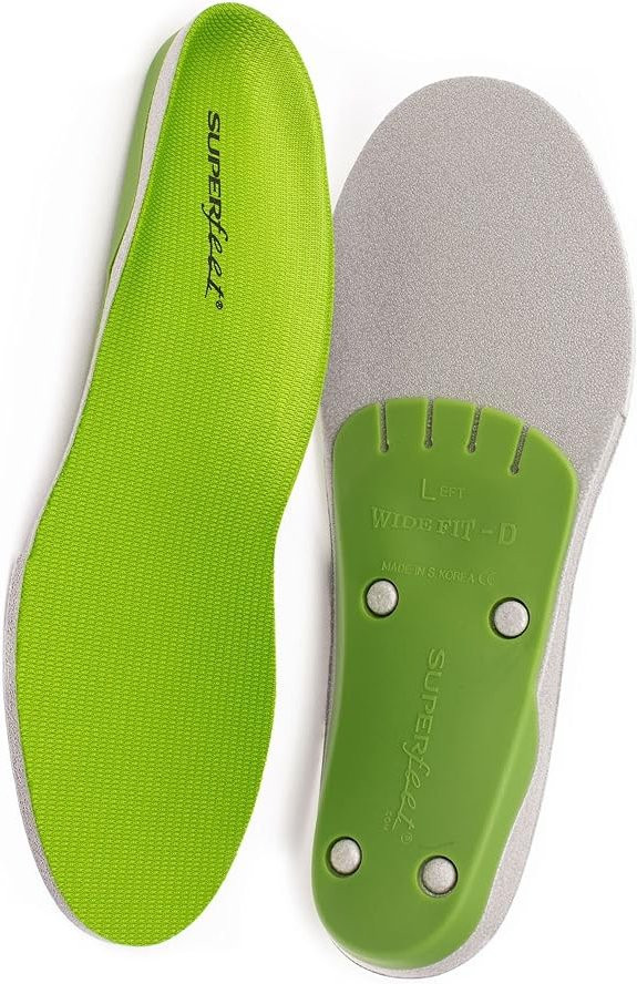 Superfeet GREEN High Arch Orthotic Insoles Size Men's 11.5-13 Women's ...