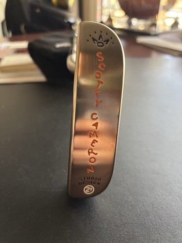 Scotty Cameron Studio Design Putter 2.5 with Head Cover and Divot Tool ...