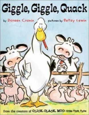 Doreen Cronin Giggle, Giggle, Quack (Hardback) Click Clack Book (UK ...
