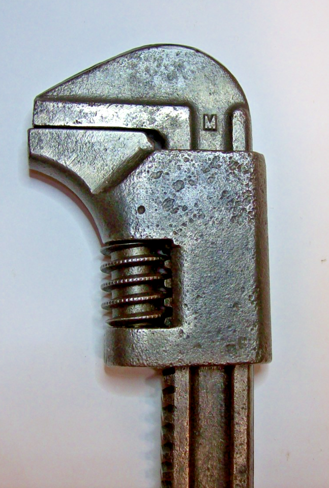Model A Ford 9-1/4'' adjustable tool kit wrench M logo (Manzel) | eBay