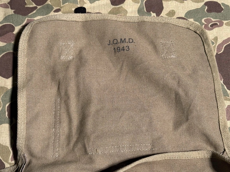 WWII USMC M1941 P41 Haversack Upper Pack Reproduction At The Front | eBay