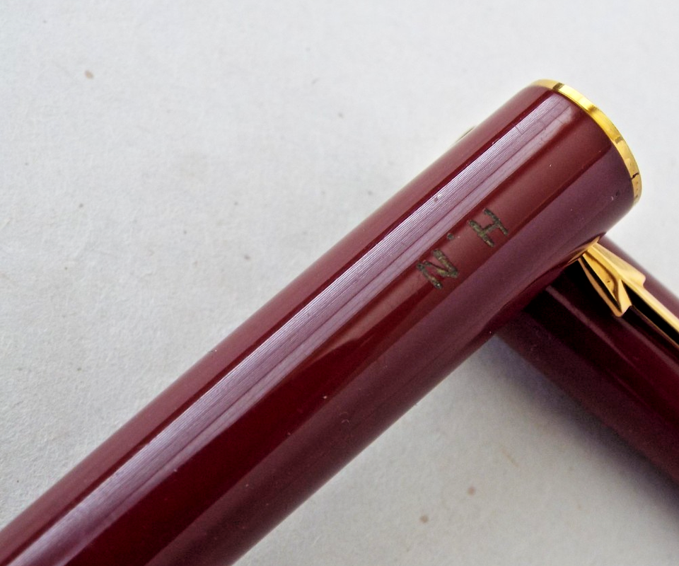Parts Thuya brown LAQUER Cap Barrel 4 PARKER 75 Fountain ? ROLLERBALL ...