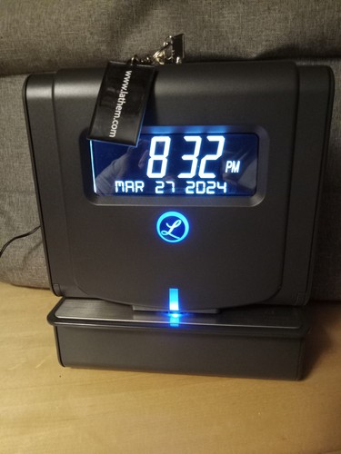 Lathem 2100HD Thermal Print Time Clock For Parts With 2 Keys 2 Card ...