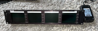 Marshall V-R44P Quad Monitors Vidéo Rack Mounted Lcd Panel -composite ...