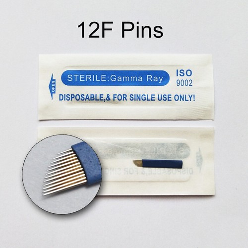 Microblading Blades Tattoo needles Permanent Makeup Needle Manual ...