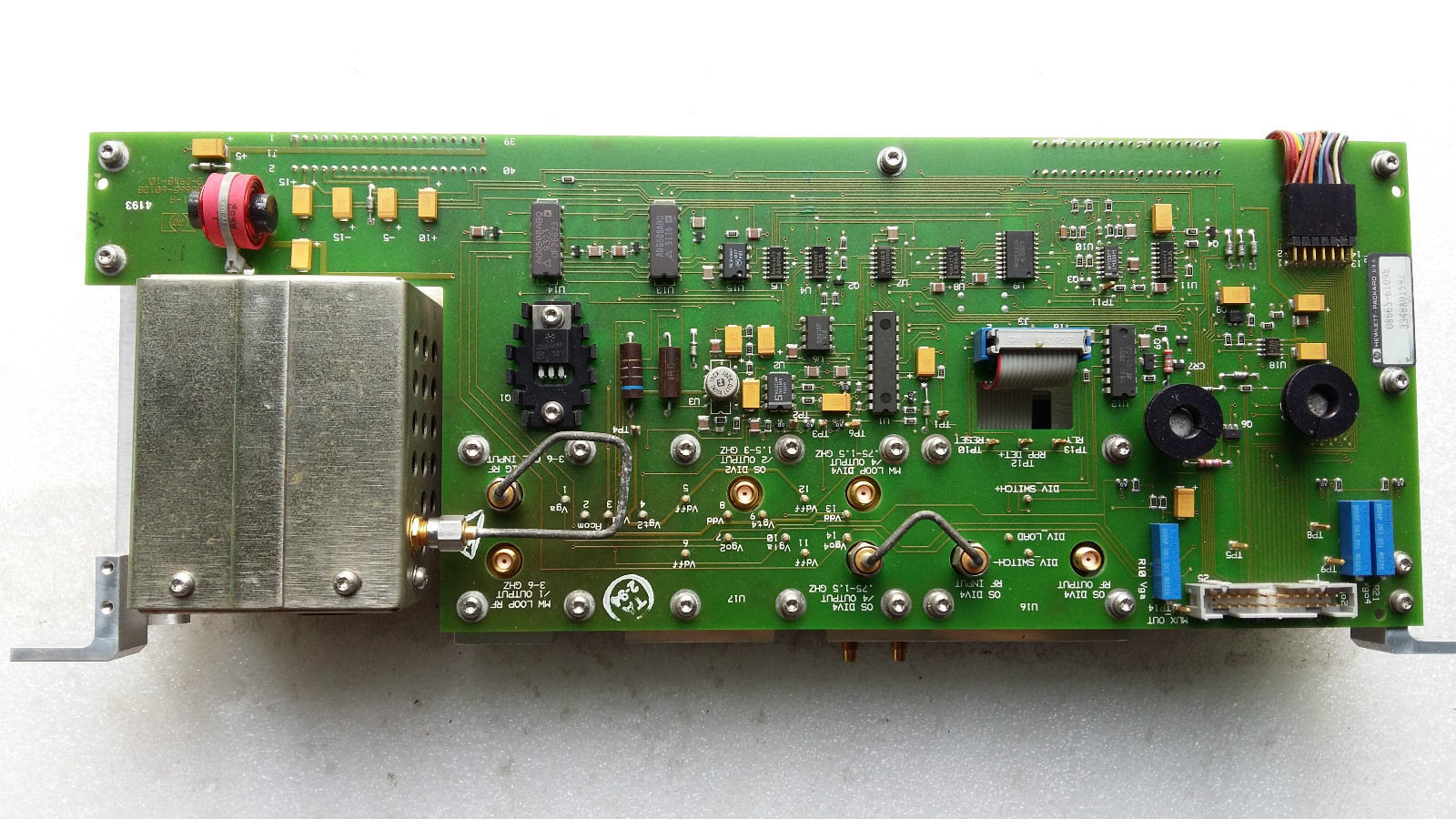 AGILENT HP 08665-61098 Divisional Items for HP 8665A SIGNAL GENERATOR ...
