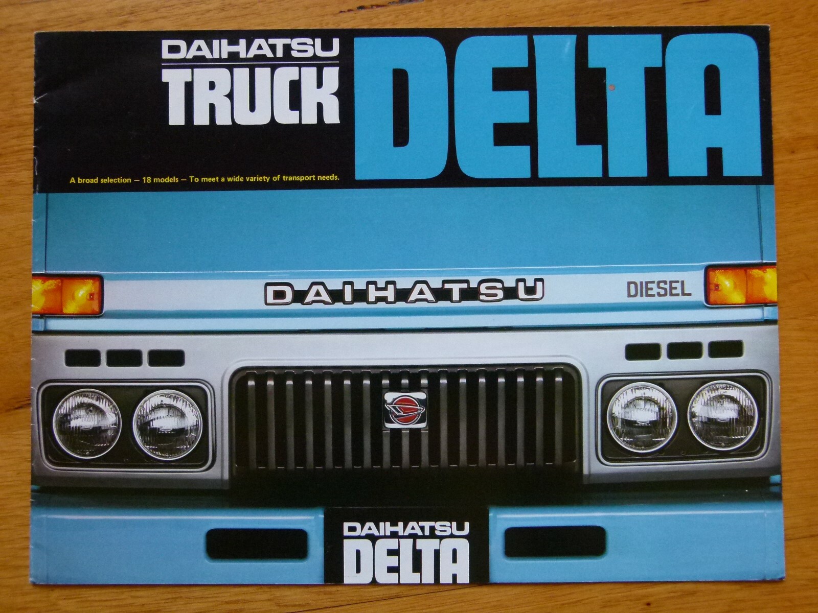 DAIHATSU DELTA TRUCK RANGE 12 PAGE BROCHURE 1017/400/53001 | eBay