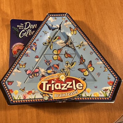 Triazzle Puzzle Dan Gilbert Butterflies 2007 Award Winning MEGA BRANDS ...