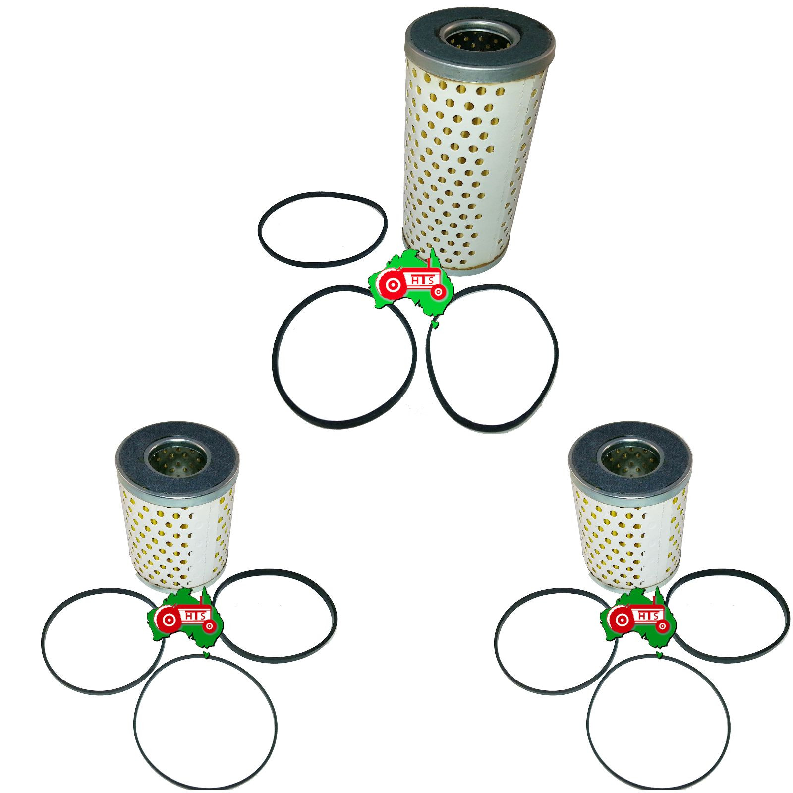 TEF20 TE20 Oil Fuel Filter Kit Fits for Massey Ferguson Diesel 20C ...