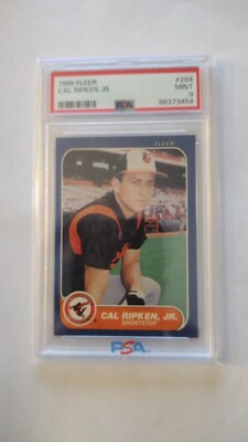 1986 Fleer Cal Ripken Jr. PSA 9 Mint | eBay