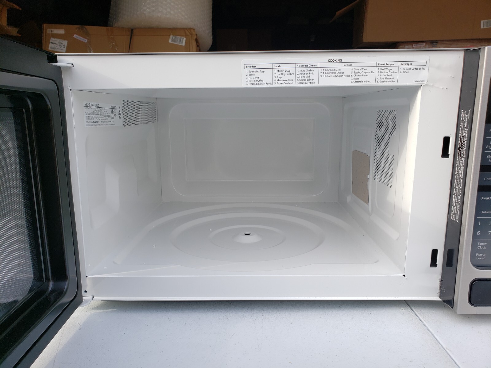 Viking+VMOS501SS+24%22+Built-In+%2F+Countertop+Microwave+Oven+ ...