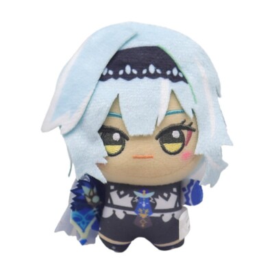 10cm Genshin Impact Eula Plush Doll Keychain Hanging Toy Anime Game 4 ...