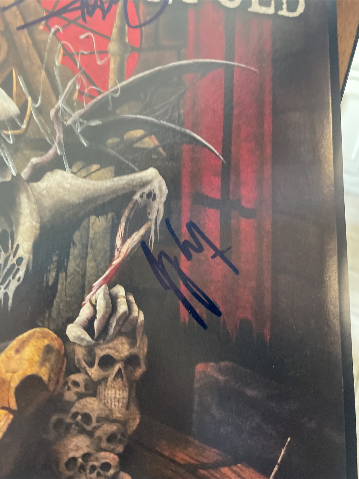 Avenged Sevenfold Signed Autographed Lp Hail To The King Vinyl Rare ...