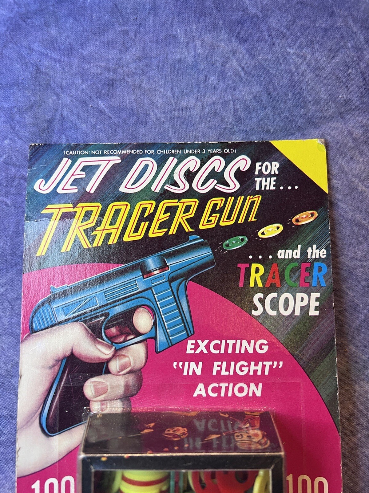 Vintage Star Trek 100 Jet Disc Tracer Gun Space Toy Ammo Ray Line NIP ...