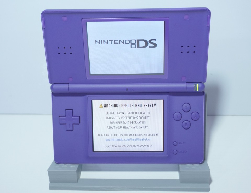 Nintendo DS Lite Violet Purple Handheld System with Charger & Stylus ...