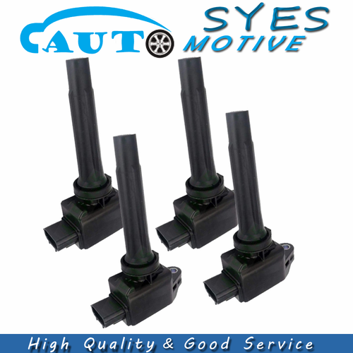 PE20-18-100A Set of 4X Ignition Coil For Mazda 3 6 CX-3 CX-5 CX-9 13-19 ...