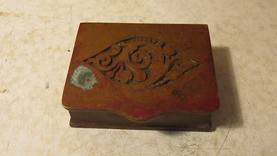 Antique Bradley & Hubbard Brass Stamp Box | eBay